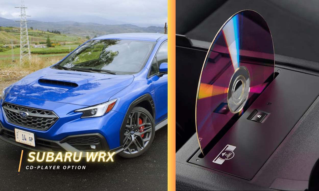 The 2024 Subaru WRX Still Offers a CD Player Option - Engine Patrol