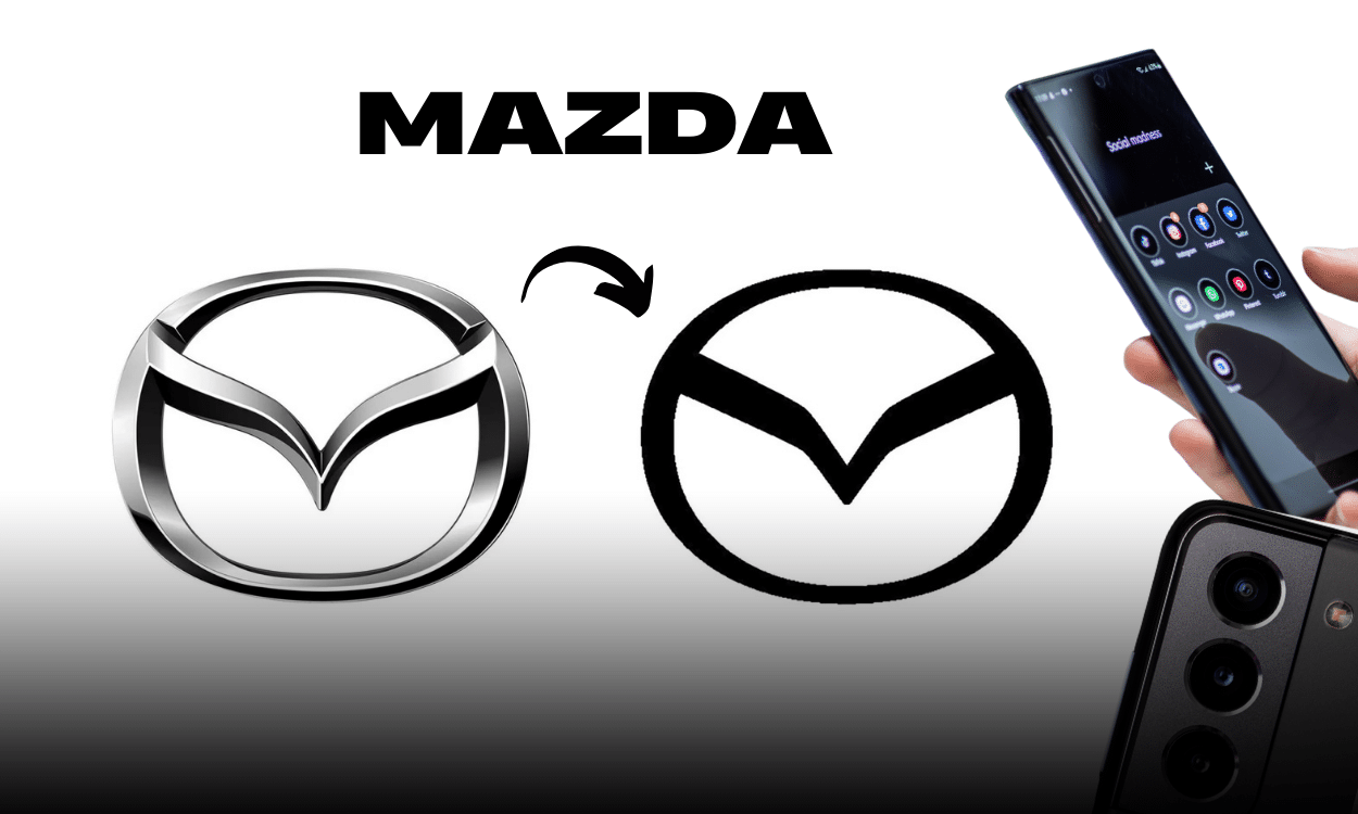 Mazda’s New Flat Logo Ends 28 Years of Tradition, Designed for the ...